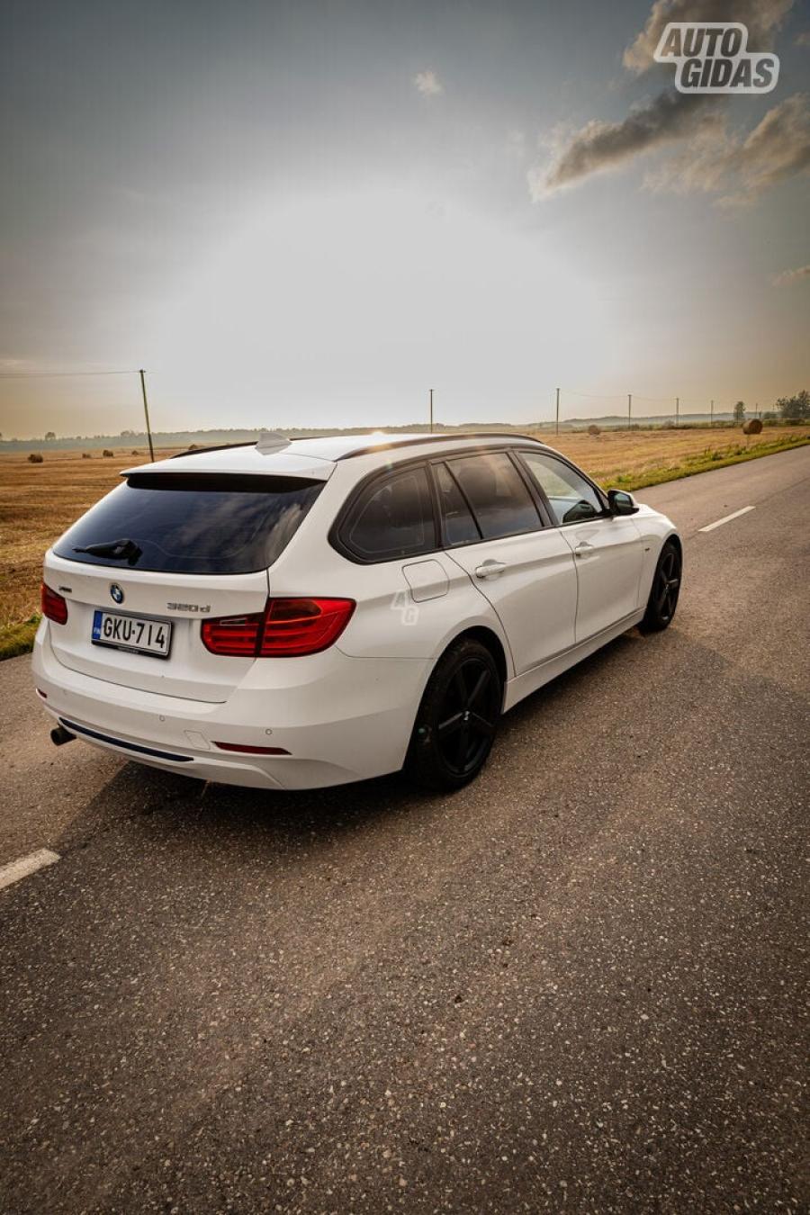 White BMW 320 2013 in Panevezys, with an engine capacity of 2.00 L and mileage of 343 thousand km for 6600 €, photo 8 on AUTOMOTO.COM.LV