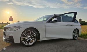 White BMW 320 2013 in Siauliai, with an engine capacity of 2.00 L and mileage of 305 thousand km for 7300 €, photo 4 on AUTOMOTO.COM.LV