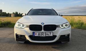 White BMW 320 2013 in Siauliai, with an engine capacity of 2.00 L and mileage of 305 thousand km for 7300 €, photo 5 on AUTOMOTO.COM.LV