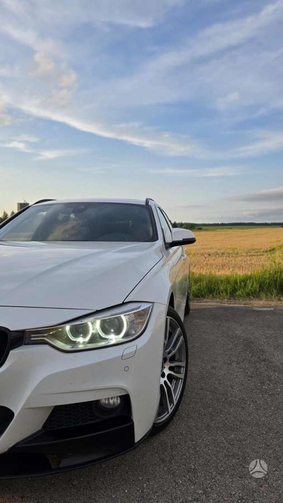 White BMW 320 2013 in Siauliai, with an engine capacity of 2.00 L and mileage of 305 thousand km for 7300 €, photo 8 on AUTOMOTO.COM.LV