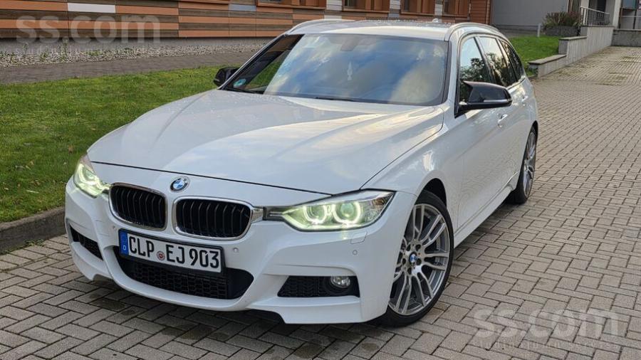 White BMW 320 2013 in Riga, with an engine capacity of 2.00 L and mileage of 273 thousand km for 8950 €, photo 1 on AUTOMOTO.COM.LV
