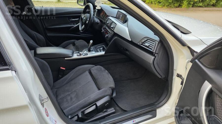 White BMW 320 2013 in Riga, with an engine capacity of 2.00 L and mileage of 273 thousand km for 8950 €, photo 27 on AUTOMOTO.COM.LV