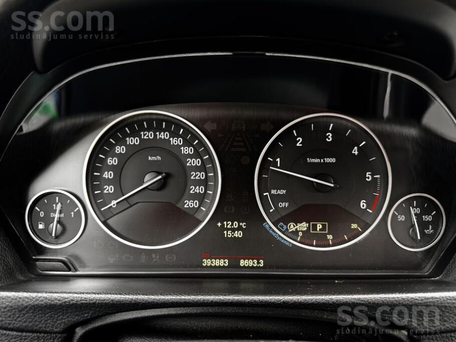 Balts BMW 320 2013 Rīga, ar dzinēja tilpumu 2.00 L un nobraukumu 394 tūkst. km par 8450 €, foto 15 vietnē AUTOMOTO.COM.LV