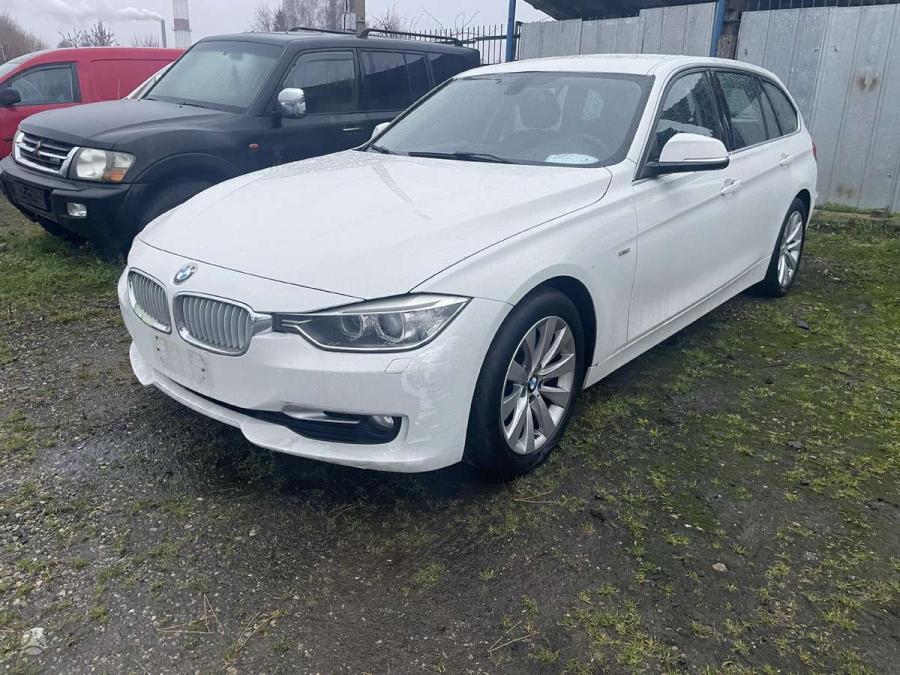 White BMW 320 2014 in Panevezys, with an engine capacity of 2.00 L and mileage of 240 thousand km for 6200 €, photo 1 on AUTOMOTO.COM.LV