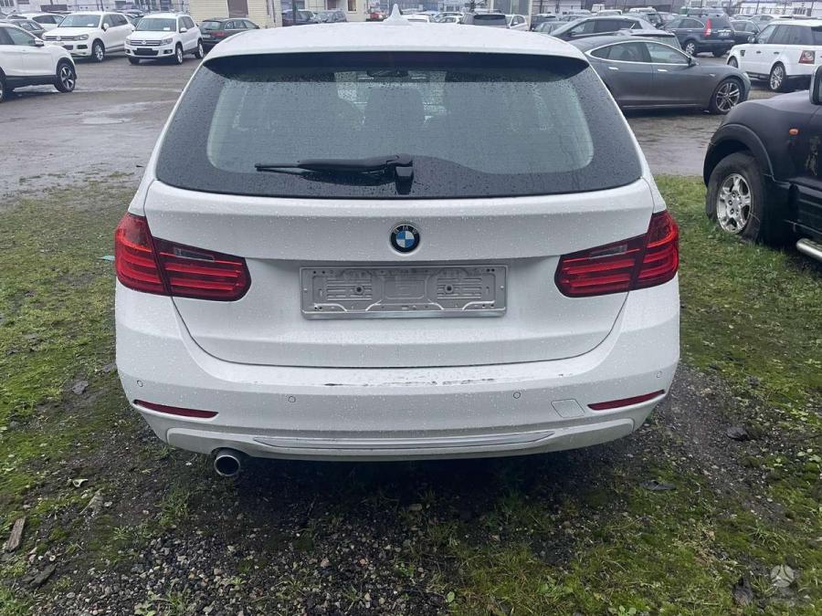 White BMW 320 2014 in Panevezys, with an engine capacity of 2.00 L and mileage of 240 thousand km for 6200 €, photo 6 on AUTOMOTO.COM.LV