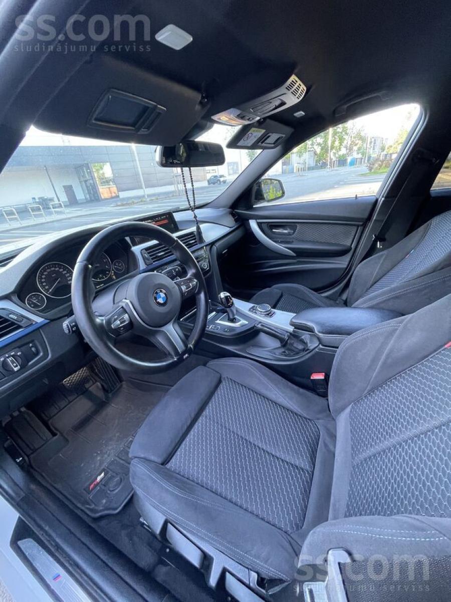 White BMW 320 2014 in Riga, with an engine capacity of 2.00 L and mileage of 276 thousand km for 10900 €, photo 4 on AUTOMOTO.COM.LV