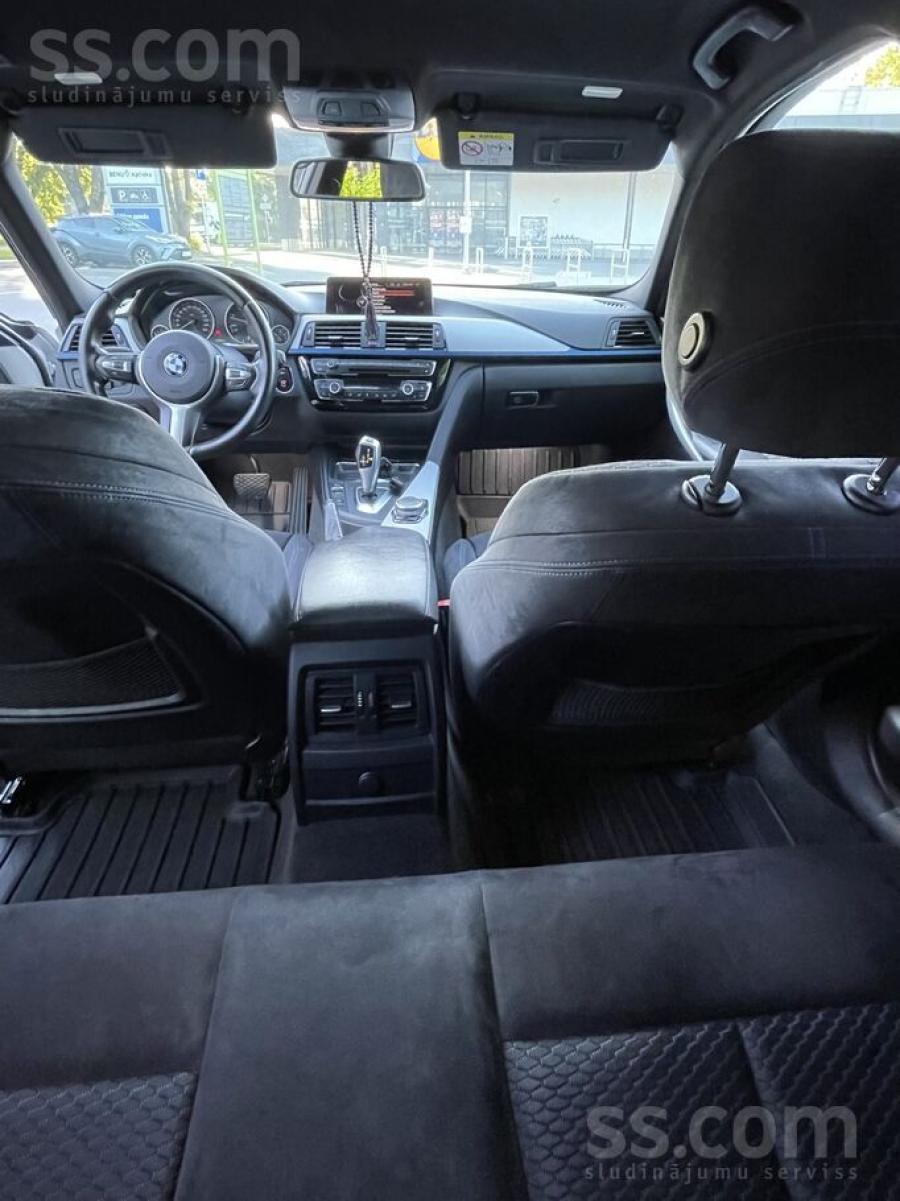 White BMW 320 2014 in Riga, with an engine capacity of 2.00 L and mileage of 276 thousand km for 10900 €, photo 6 on AUTOMOTO.COM.LV