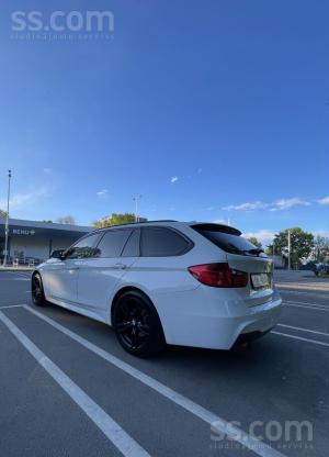 White BMW 320 2014 in Riga, with an engine capacity of 2.00 L and mileage of 276 thousand km for 10900 €, photo 9 on AUTOMOTO.COM.LV