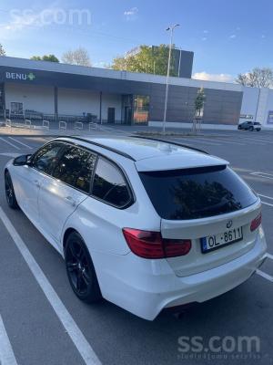 White BMW 320 2014 in Riga, with an engine capacity of 2.00 L and mileage of 276 thousand km for 10900 €, photo 10 on AUTOMOTO.COM.LV