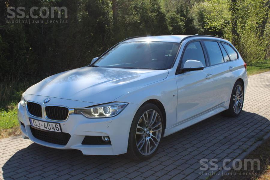 White BMW 320 2014 in Jelgava, with an engine capacity of 2.00 L and mileage of 184 thousand km for 9850 €, photo 1 on AUTOMOTO.COM.LV