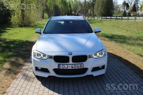 White BMW 320 2014 in Jelgava, with an engine capacity of 2.00 L and mileage of 184 thousand km for 9850 €, photo 2 on AUTOMOTO.COM.LV