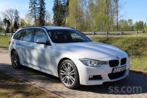 White BMW 320 2014 in Jelgava, with an engine capacity of 2.00 L and mileage of 184 thousand km for 9850 €, photo 4 on AUTOMOTO.COM.LV