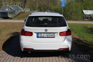 White BMW 320 2014 in Jelgava, with an engine capacity of 2.00 L and mileage of 184 thousand km for 9850 €, photo 6 on AUTOMOTO.COM.LV
