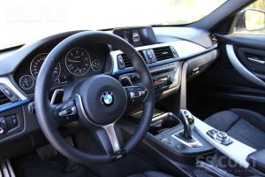 White BMW 320 2014 in Jelgava, with an engine capacity of 2.00 L and mileage of 184 thousand km for 9850 €, photo 8 on AUTOMOTO.COM.LV