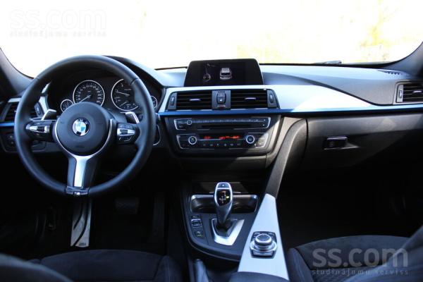 White BMW 320 2014 in Jelgava, with an engine capacity of 2.00 L and mileage of 184 thousand km for 9850 €, photo 9 on AUTOMOTO.COM.LV