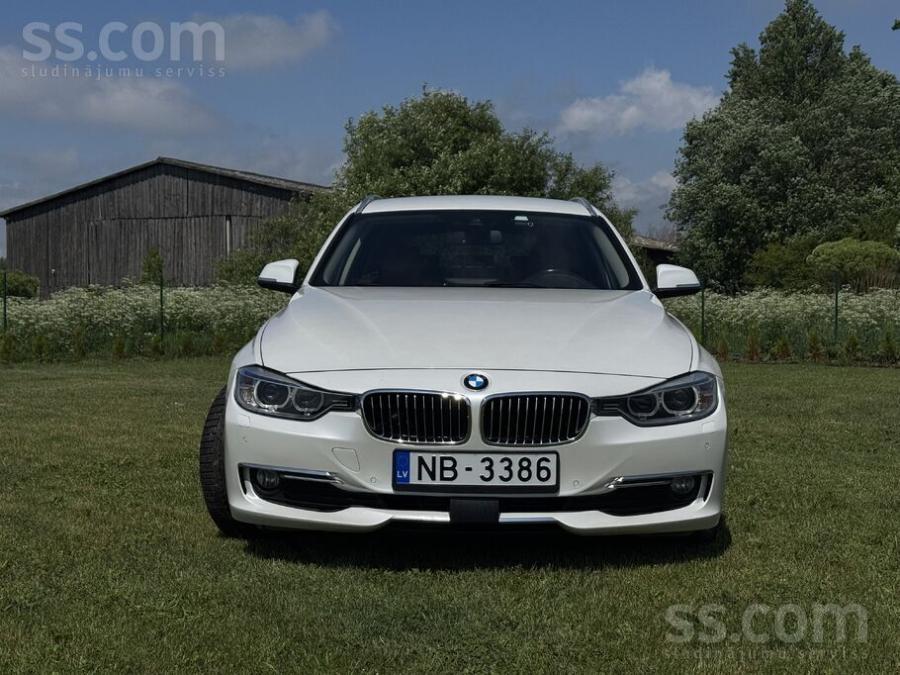 White BMW 320 2014 in Bauska, with an engine capacity of 2.00 L and mileage of 288 thousand km for 10490 €, photo 3 on AUTOMOTO.COM.LV