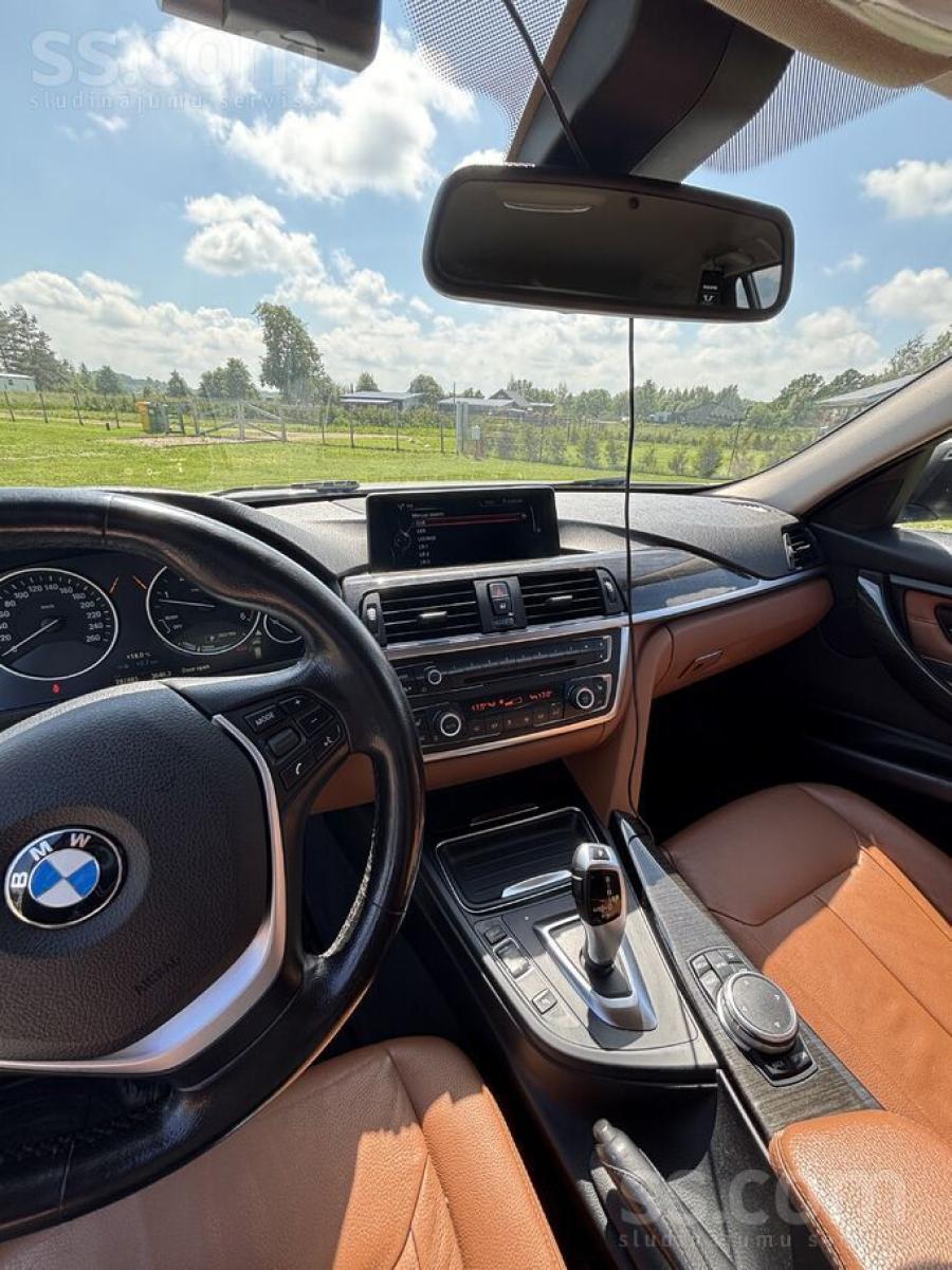 White BMW 320 2014 in Bauska, with an engine capacity of 2.00 L and mileage of 288 thousand km for 10490 €, photo 11 on AUTOMOTO.COM.LV