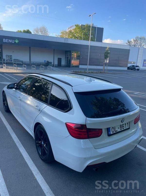 White BMW 320 2014 in Riga, with an engine capacity of 2.00 L and mileage of 276 thousand km for 9900 €, photo 6 on AUTOMOTO.COM.LV