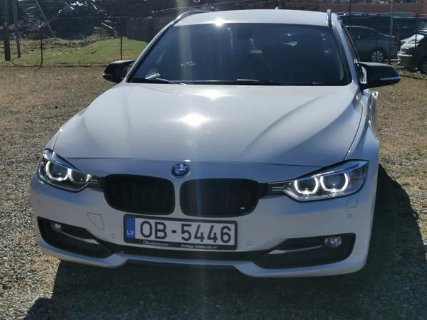 White BMW 320 2014 in Kuldiga, with an engine capacity of 2.00 L and mileage of 288 thousand km for 8700 €, photo 6 on AUTOMOTO.COM.LV