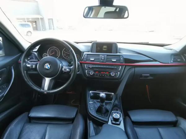 White BMW 320 2014 in Kuldiga, with an engine capacity of 2.00 L and mileage of 288 thousand km for 8700 €, photo 7 on AUTOMOTO.COM.LV