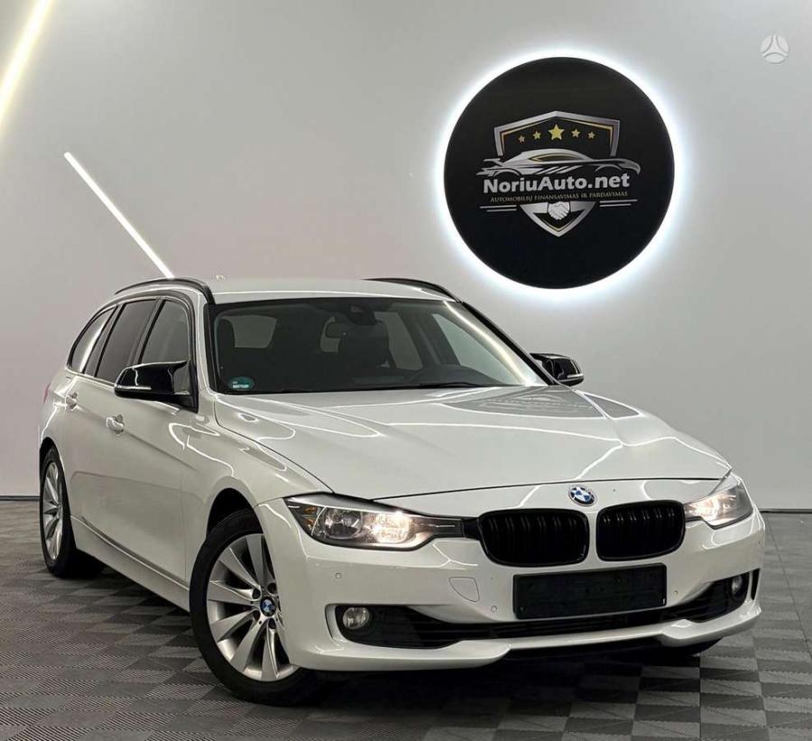 White BMW 320 2014 in Marijampole, with an engine capacity of 2.00 L and mileage of 277 thousand km for 8999 €, photo 1 on AUTOMOTO.COM.LV