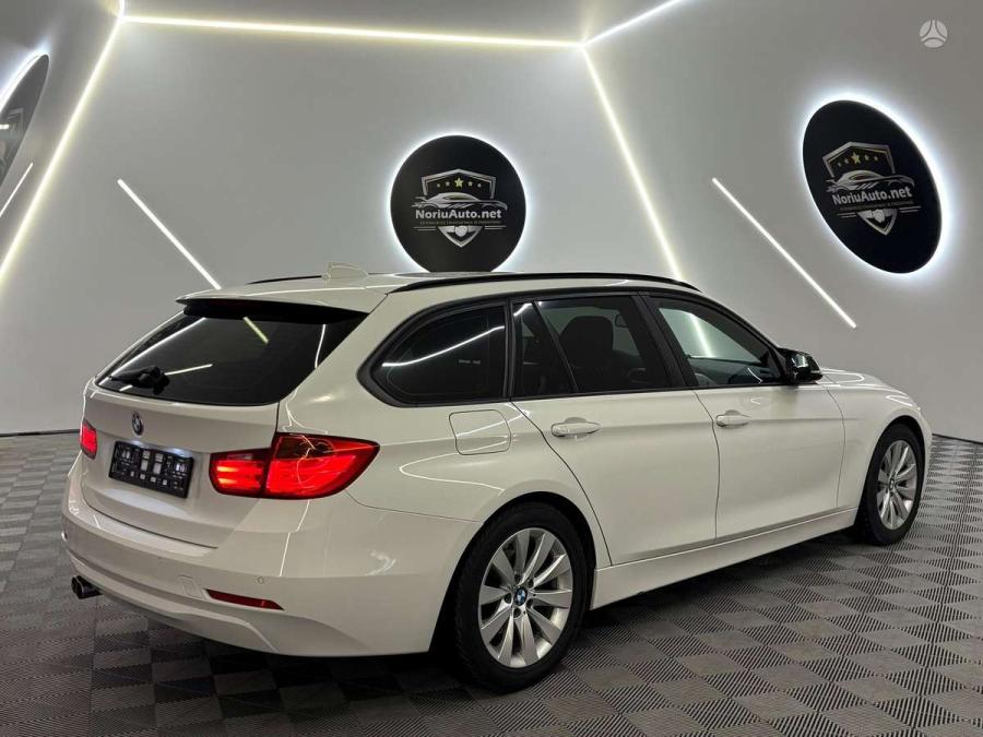 White BMW 320 2014 in Marijampole, with an engine capacity of 2.00 L and mileage of 277 thousand km for 8999 €, photo 20 on AUTOMOTO.COM.LV