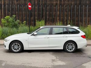 White BMW 320 2014 in Vilnius, with an engine capacity of 2.00 L and mileage of 270 thousand km for 5990 €, photo 4 on AUTOMOTO.COM.LV