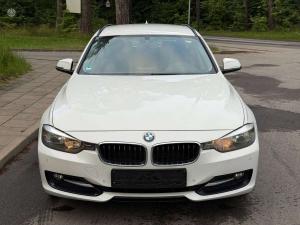 White BMW 320 2014 in Vilnius, with an engine capacity of 2.00 L and mileage of 270 thousand km for 5990 €, photo 7 on AUTOMOTO.COM.LV
