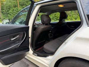 White BMW 320 2014 in Vilnius, with an engine capacity of 2.00 L and mileage of 270 thousand km for 5990 €, photo 29 on AUTOMOTO.COM.LV
