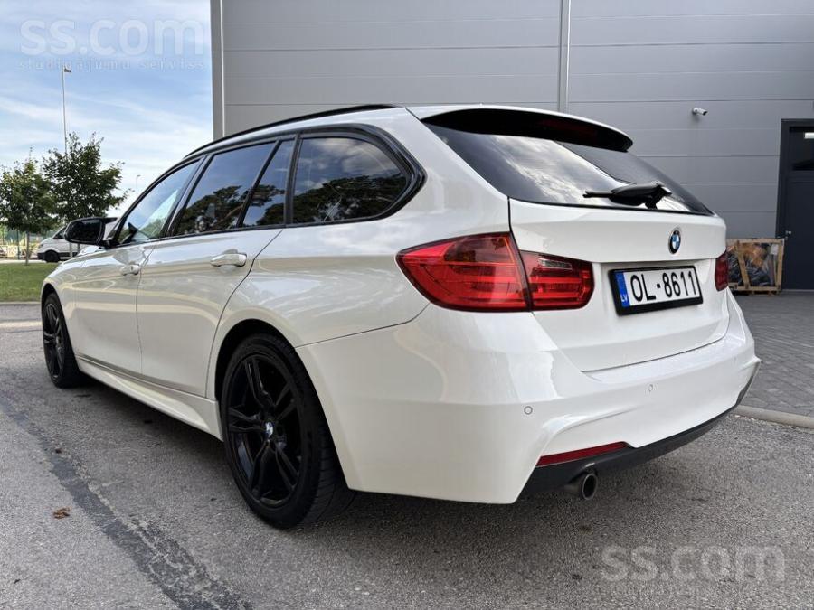White BMW 320 2014 in Riga, with an engine capacity of 2.00 L and mileage of 276 thousand km for 13000 €, photo 8 on AUTOMOTO.COM.LV