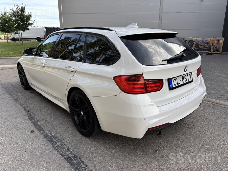 White BMW 320 2014 in Riga, with an engine capacity of 2.00 L and mileage of 276 thousand km for 13000 €, photo 9 on AUTOMOTO.COM.LV