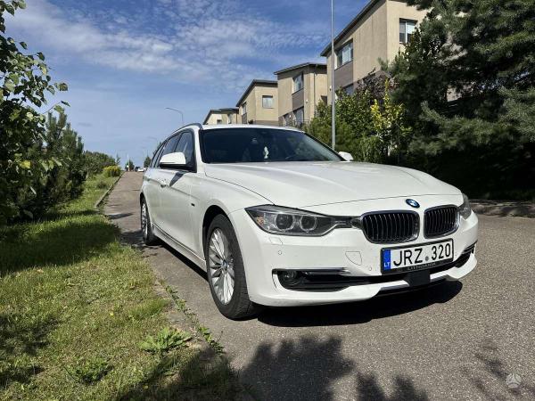 White BMW 320 2014 in Vilnius, with an engine capacity of 2.00 L and mileage of 357 thousand km for 7400 €, photo 2 on AUTOMOTO.COM.LV