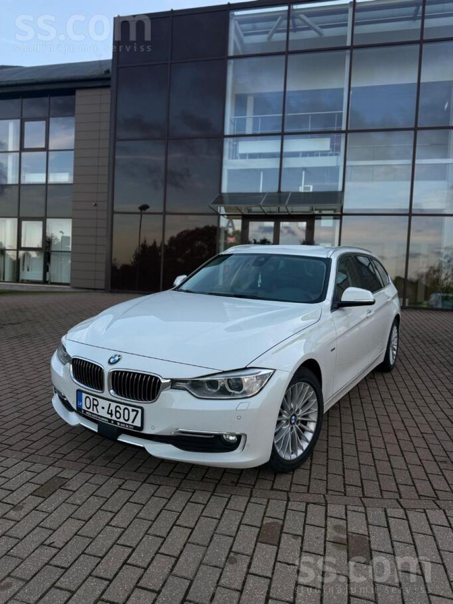 White BMW 320 2014 in Cesis, with an engine capacity of 2.00 L and mileage of 0 thousand km for 8850 €, photo 1 on AUTOMOTO.COM.LV