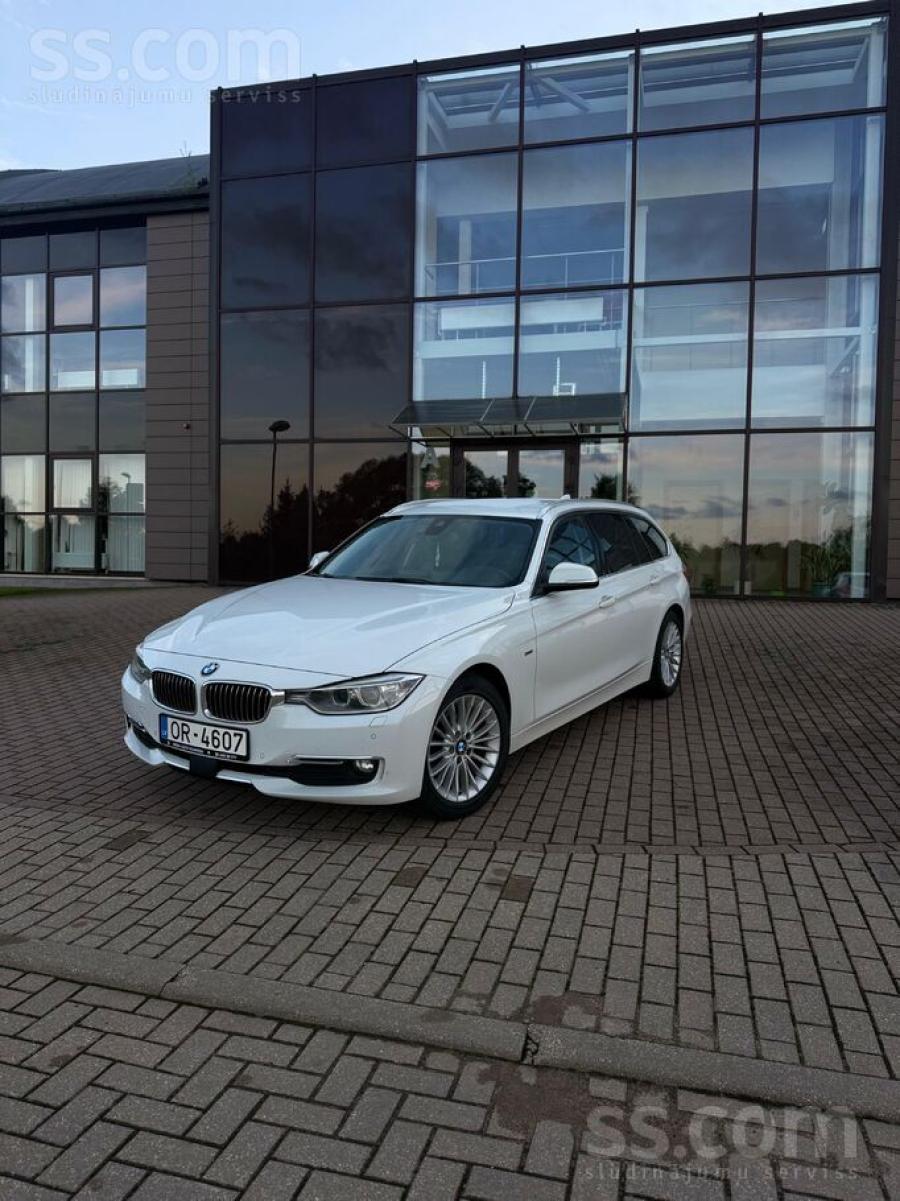 White BMW 320 2014 in Cesis, with an engine capacity of 2.00 L and mileage of 0 thousand km for 8850 €, photo 3 on AUTOMOTO.COM.LV