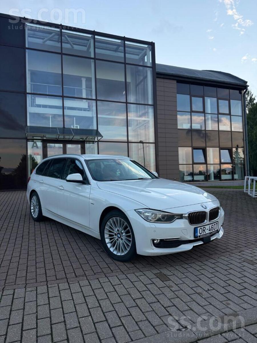 White BMW 320 2014 in Cesis, with an engine capacity of 2.00 L and mileage of 0 thousand km for 8850 €, photo 4 on AUTOMOTO.COM.LV