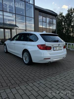 White BMW 320 2014 in Cesis, with an engine capacity of 2.00 L and mileage of 0 thousand km for 8850 €, photo 5 on AUTOMOTO.COM.LV