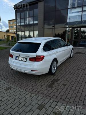 White BMW 320 2014 in Cesis, with an engine capacity of 2.00 L and mileage of 0 thousand km for 8850 €, photo 6 on AUTOMOTO.COM.LV