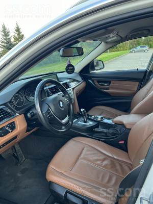 White BMW 320 2014 in Cesis, with an engine capacity of 2.00 L and mileage of 0 thousand km for 8850 €, photo 7 on AUTOMOTO.COM.LV