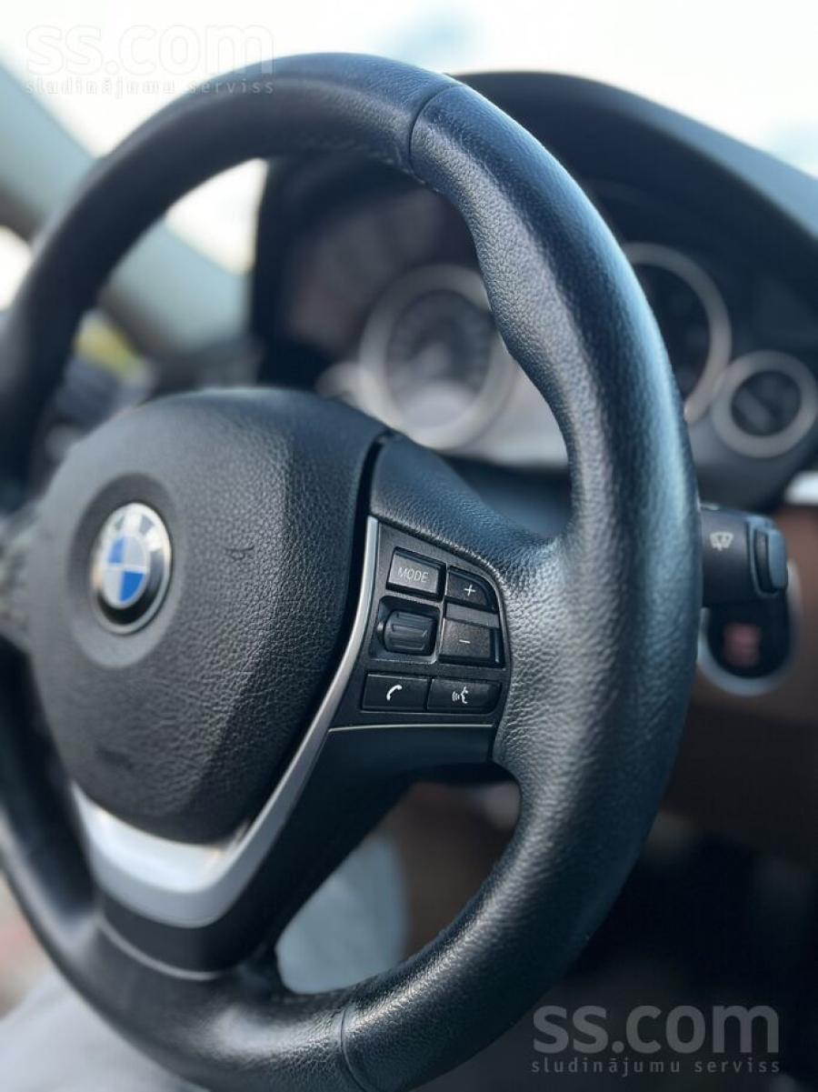White BMW 320 2014 in Cesis, with an engine capacity of 2.00 L and mileage of 0 thousand km for 8850 €, photo 19 on AUTOMOTO.COM.LV
