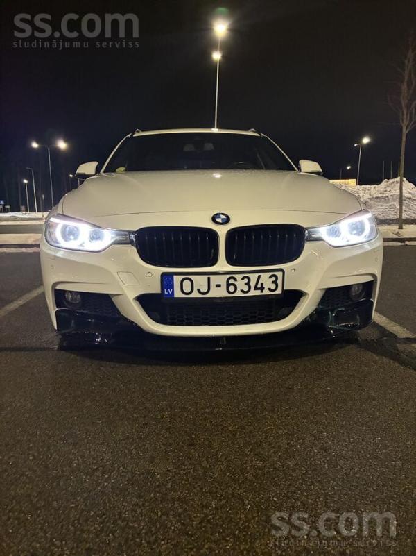 White BMW 320 2015 in Riga, with an engine capacity of 2.00 L and mileage of 208 thousand km for 14200 €, photo 2 on AUTOMOTO.COM.LV