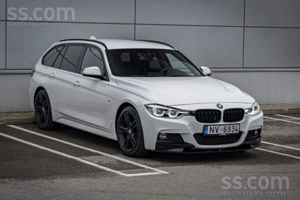White BMW 320 2015 in Riga, with an engine capacity of 2.00 L and mileage of 272 thousand km for 13500 €, photo 3 on AUTOMOTO.COM.LV