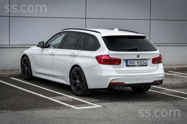 White BMW 320 2015 in Riga, with an engine capacity of 2.00 L and mileage of 272 thousand km for 13500 €, photo 6 on AUTOMOTO.COM.LV