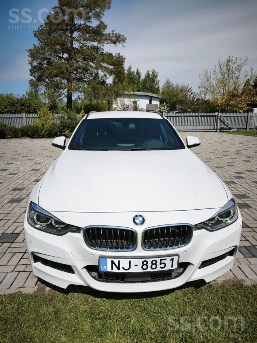 White BMW 320 2015 in Riga, with an engine capacity of 2.00 L and mileage of 195 thousand km for 13000 €, photo 3 on AUTOMOTO.COM.LV