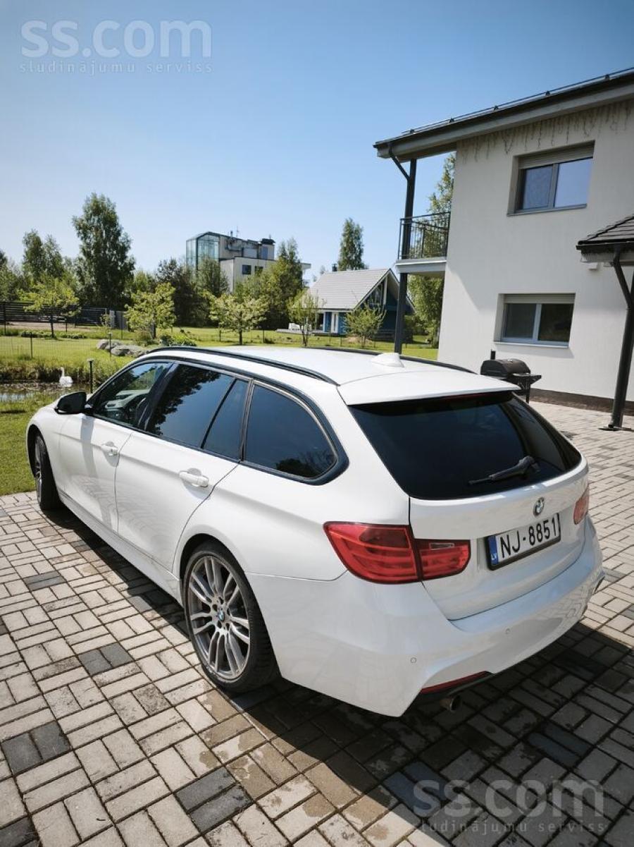 White BMW 320 2015 in Riga, with an engine capacity of 2.00 L and mileage of 195 thousand km for 13000 €, photo 6 on AUTOMOTO.COM.LV