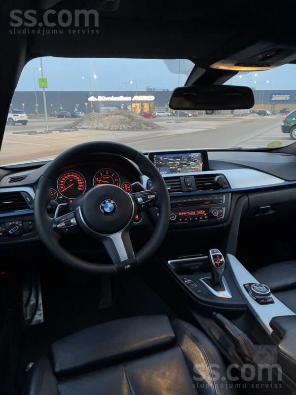 White BMW 320 2015 in Riga, with an engine capacity of 2.00 L and mileage of 209 thousand km for 14100 €, photo 8 on AUTOMOTO.COM.LV