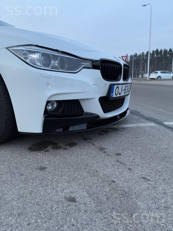 White BMW 320 2015 in Riga, with an engine capacity of 2.00 L and mileage of 209 thousand km for 14100 €, photo 10 on AUTOMOTO.COM.LV