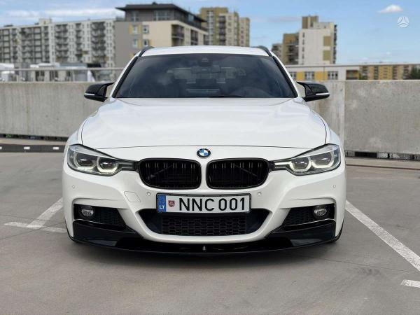 White BMW 320 2015 in Vilnius, with an engine capacity of 2.00 L and mileage of 355 thousand km for 11200 €, photo 4 on AUTOMOTO.COM.LV