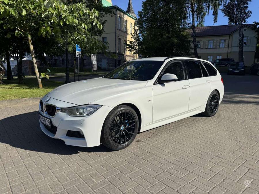White BMW 320 2015 in Siauliai, with an engine capacity of 2.00 L and mileage of 204 thousand km for 12250 €, photo 1 on AUTOMOTO.COM.LV