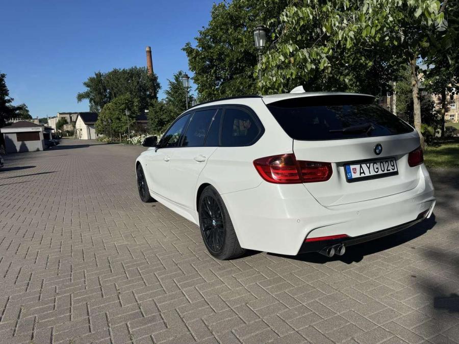 White BMW 320 2015 in Siauliai, with an engine capacity of 2.00 L and mileage of 204 thousand km for 12250 €, photo 3 on AUTOMOTO.COM.LV