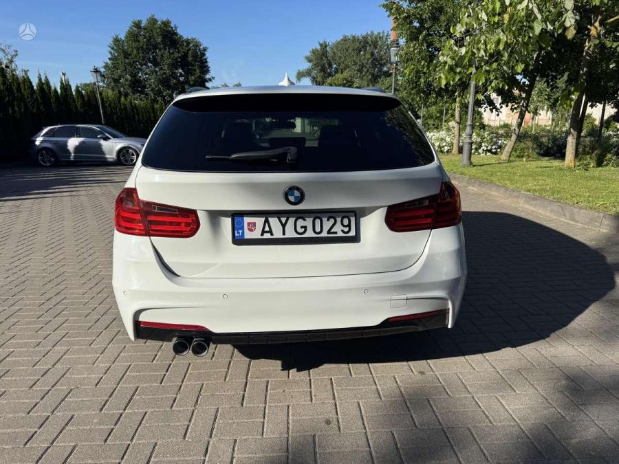 White BMW 320 2015 in Siauliai, with an engine capacity of 2.00 L and mileage of 204 thousand km for 12250 €, photo 4 on AUTOMOTO.COM.LV